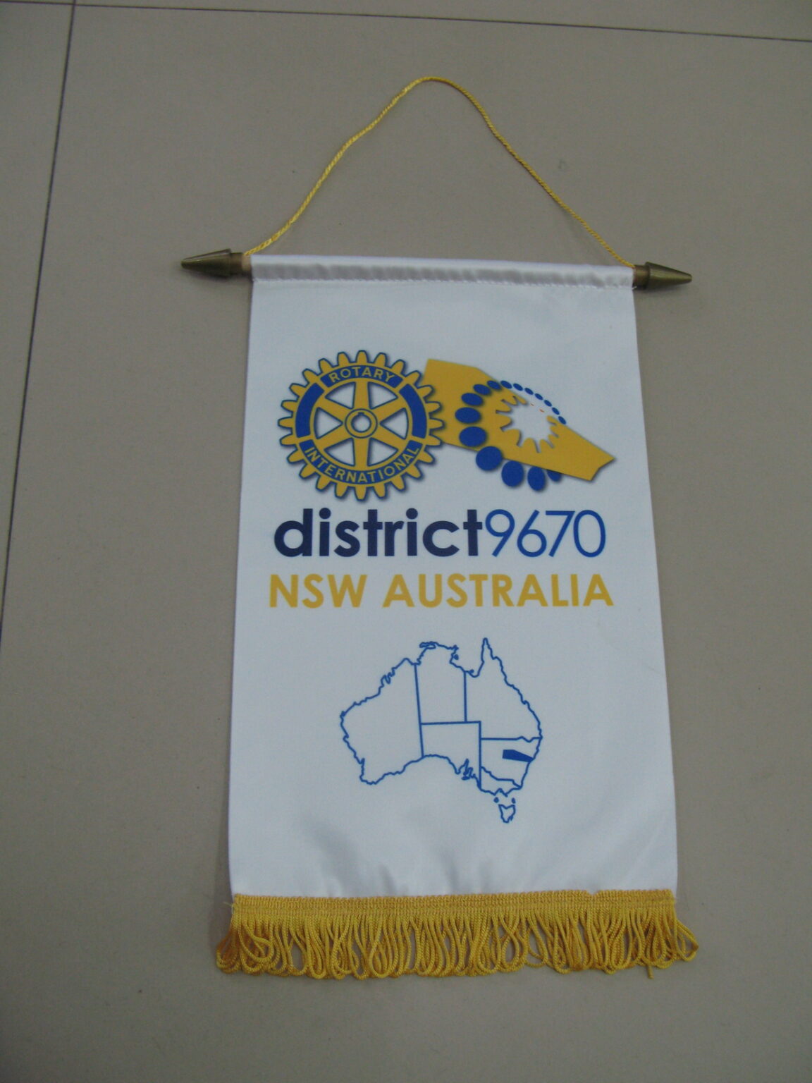 Custom Podium Banner-Large - HI-TEX Flags & Advertising Specialties